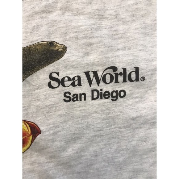 Sea World | Shirts | Vtg Sea World San Diego Tshirt Mens Size L Nwt ...